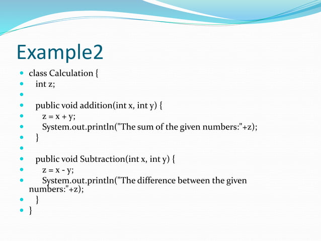 Inheritance in java | PPTX