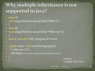 Inheritance in Java beginner to advance with examples.pptx