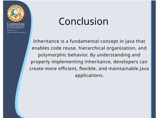 Inheritance in java.pptx_20241025_101324_0000.pptx.pptx | Programming Languages | Computing