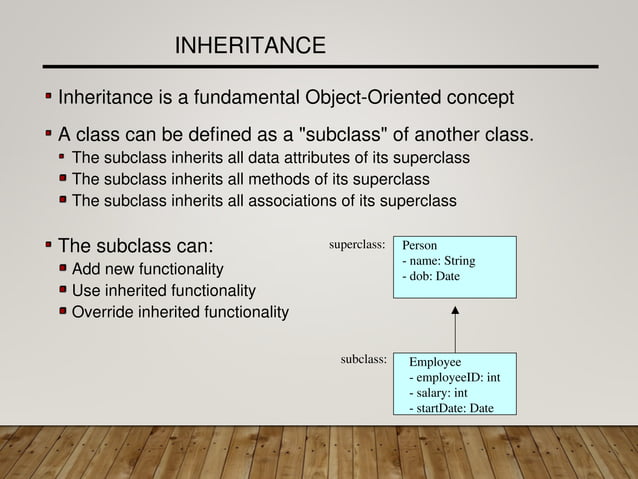 Inheritance in java.ppt FOR TYPES OF INHERITANCE | PPT