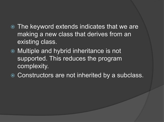Inheritance In Oops Pptx Programming Languages Computing