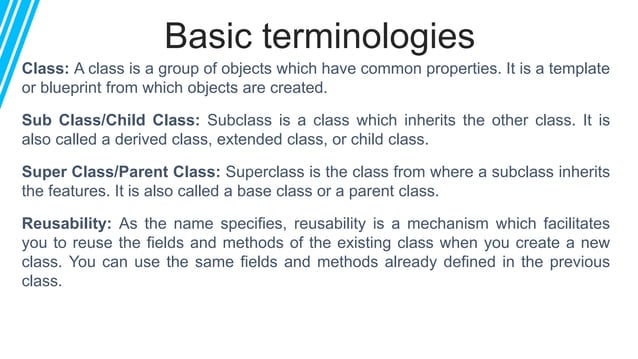 Inheritance In Oops With Java Pptx Programming Languages Computing