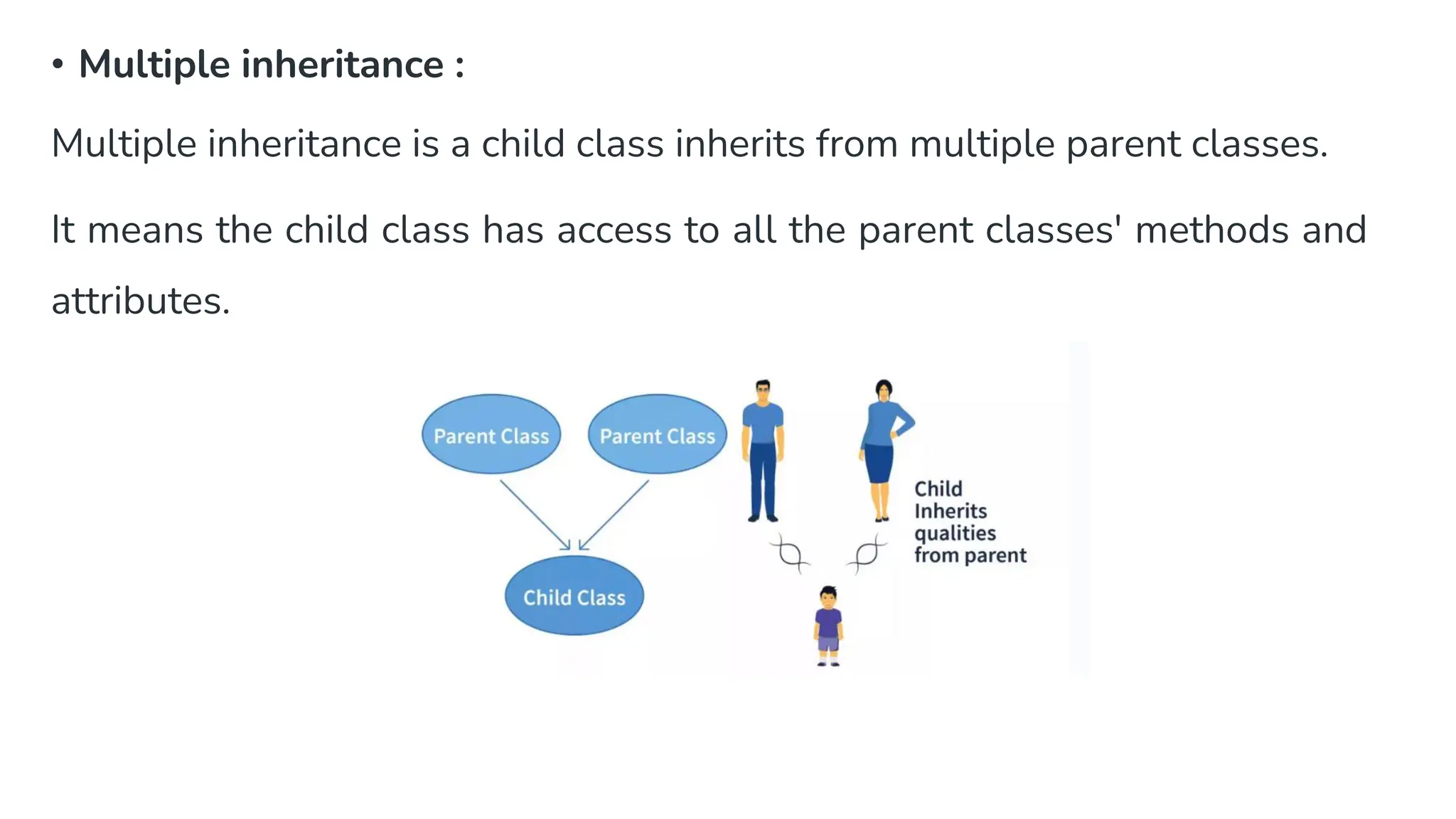 Inheritance And Polymorphism Oops Concepts In Python Ppt