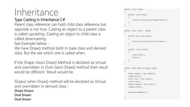Xamarin: Inheritance and Polymorphism | PDF