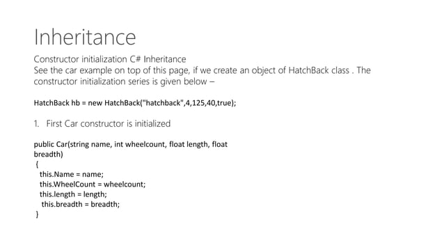 Xamarin: Inheritance and Polymorphism | PDF