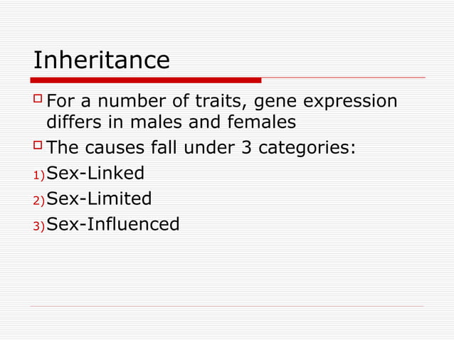 Importance Information about Inheritance of Organisms | PPT