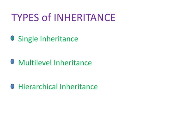 Inheritance In Java Ppt Pptx Programming Languages Computing