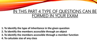 Inheritance question | PPTX