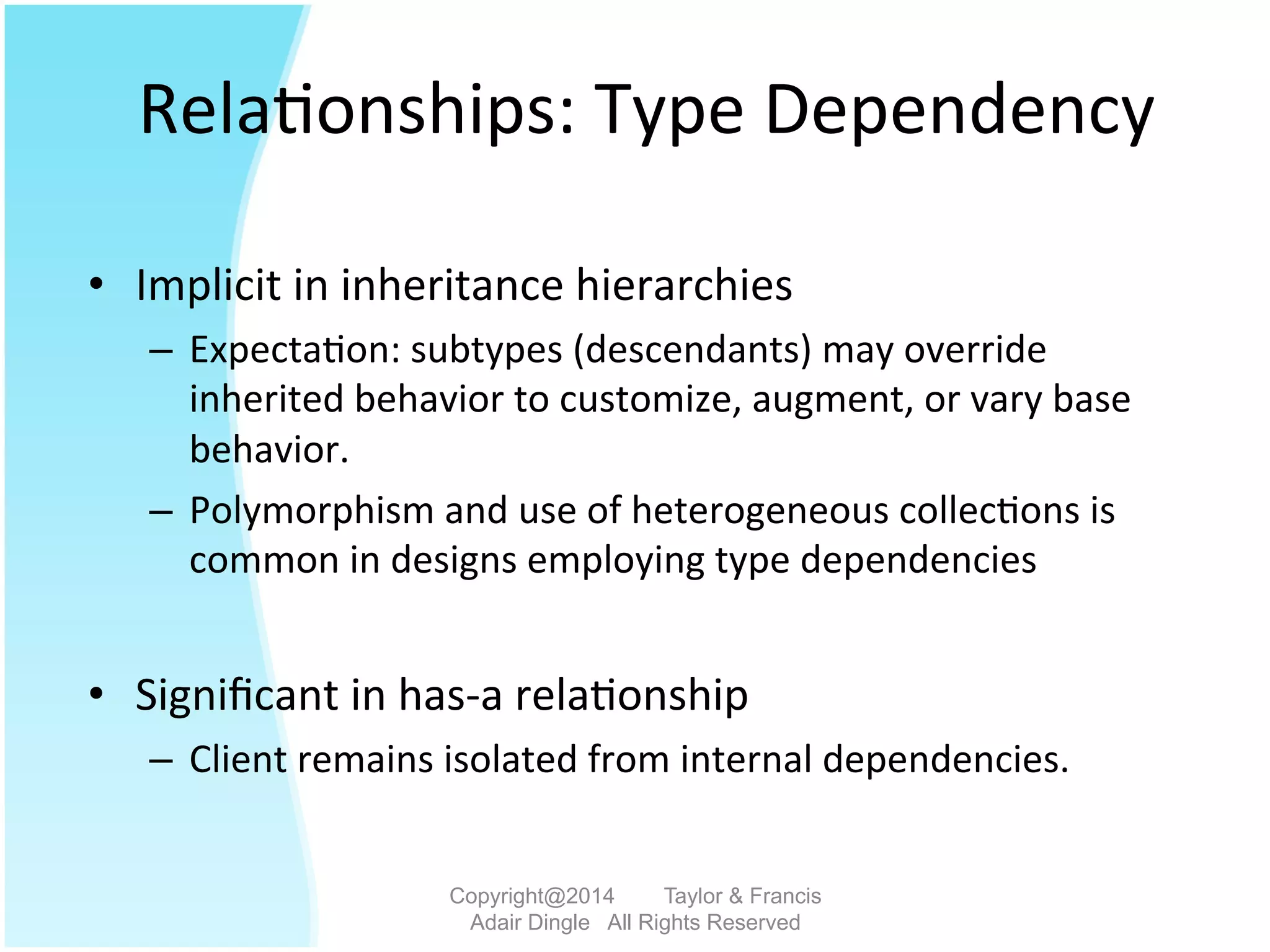 Object-oriented design: Inheritance subtyping (vs. Composition) | PPT