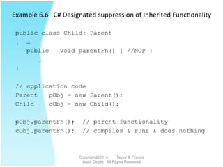 Object-oriented design: Inheritance subtyping (vs. Composition) | PDF