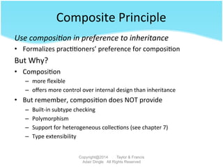 Object-oriented design: Inheritance subtyping (vs. Composition) | PDF