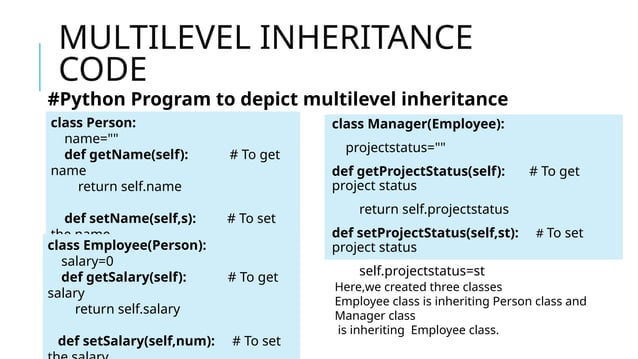 Inheritance Super and MRO _ | PPTX | Programming Languages | Computing