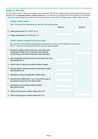 Inheritance tax account 0 iht400 by Keyconsulting UK | PDF