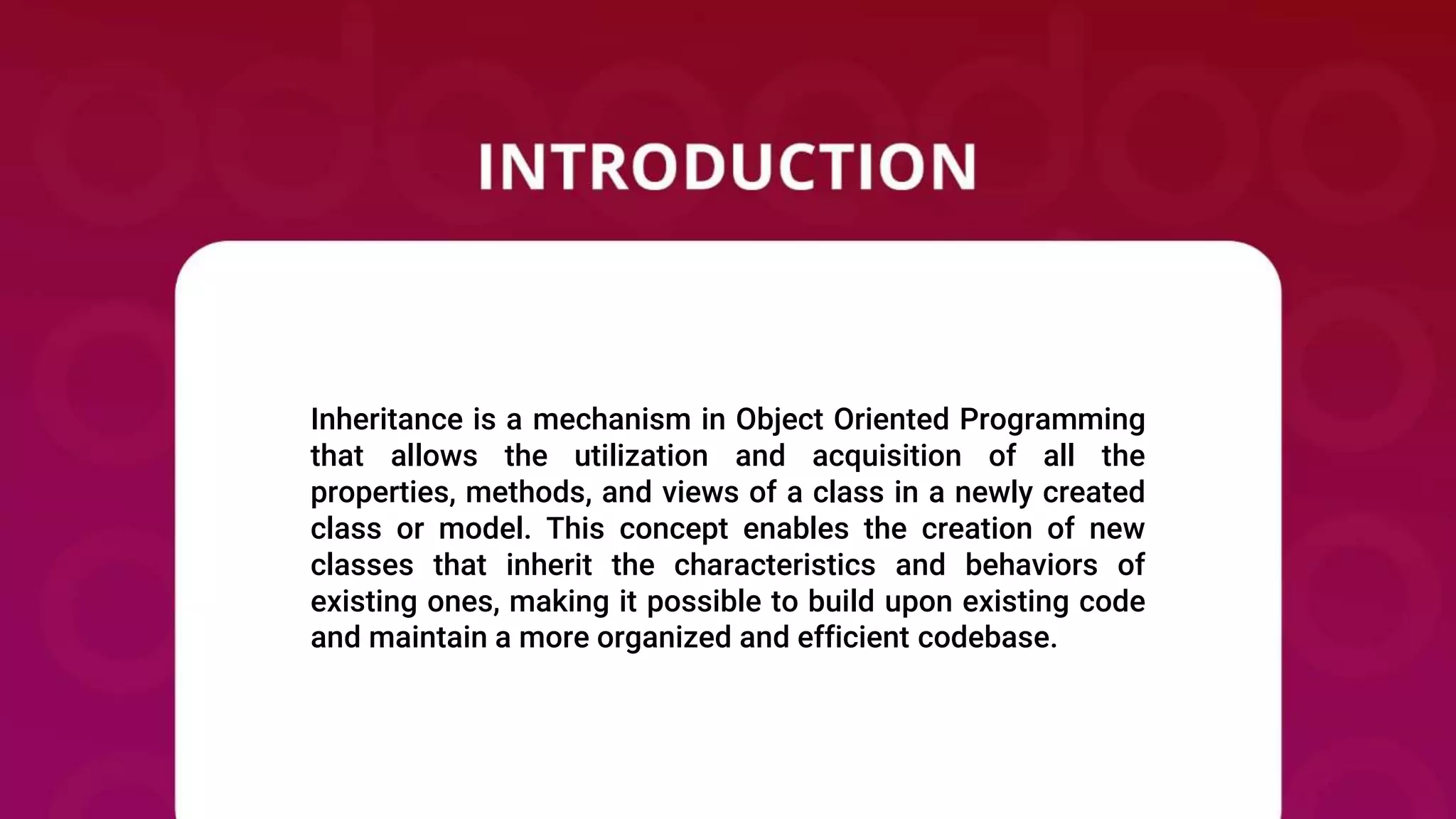 Inheritance | Traditional Prototype Inheritance in Odoo 16 | PPT
