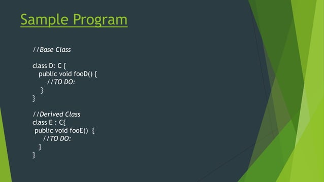 Inheritance With Classifications Ppt