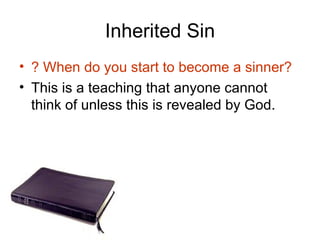 Inherited Sin | PPT | Christianity | Religion & Spirituality