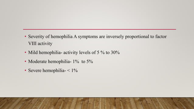 Inherited bleeding disorders | PPTX