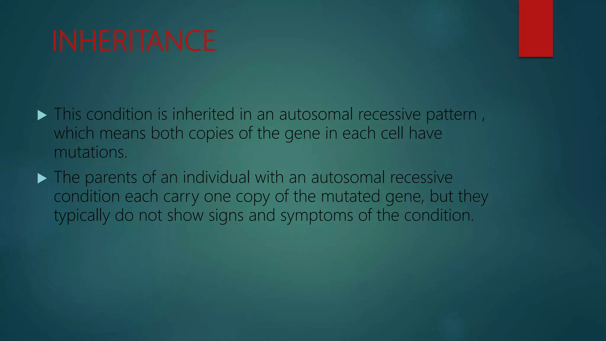 Inherited Diseases | PPTX