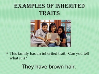 Inherited Trait Examples
