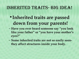 Inherited Traitsssssssssssssssssssss.ppt