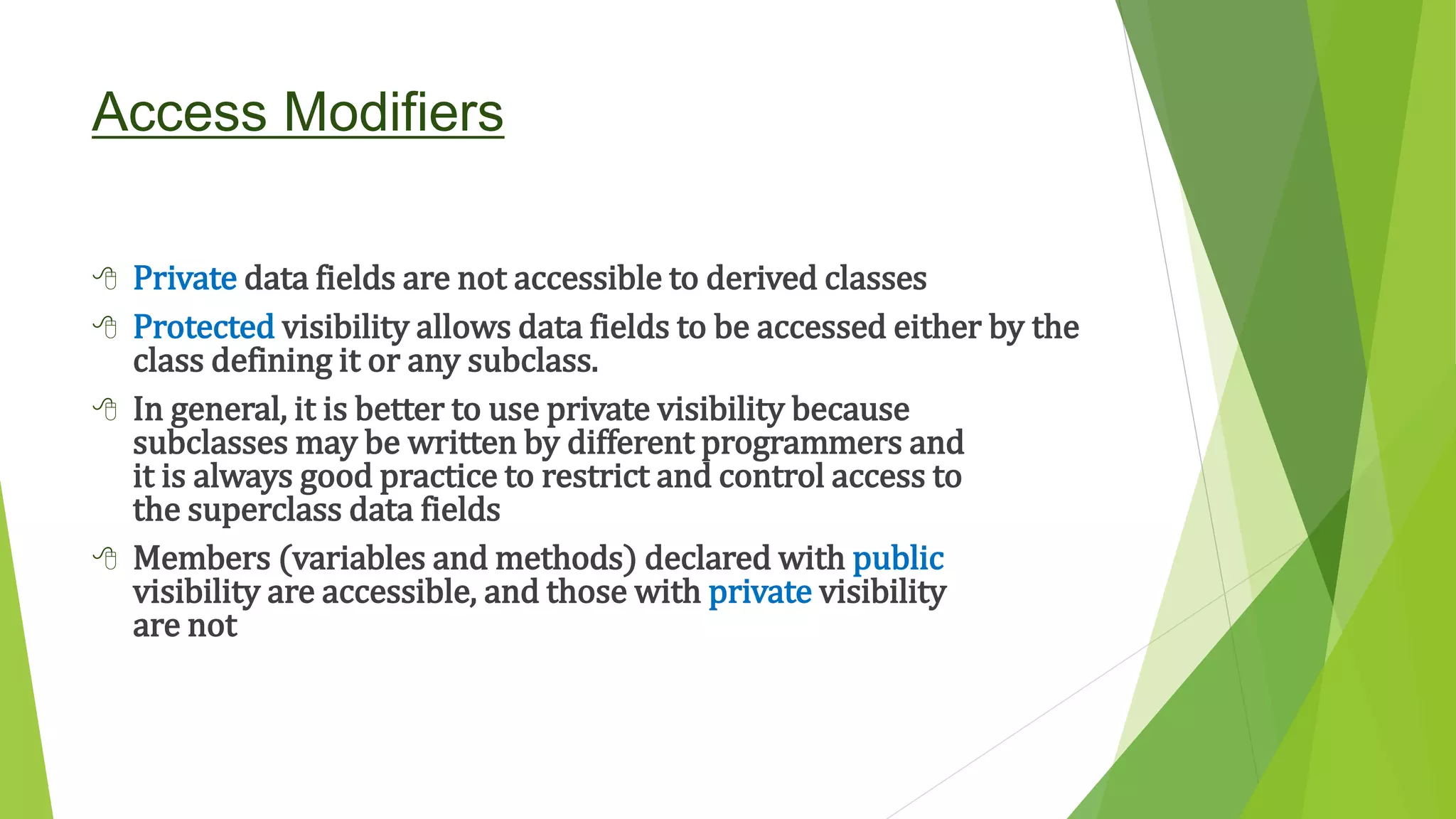 Inheritance and Polymorphism Java | PPTX