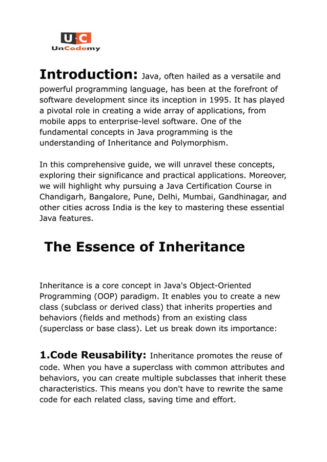 inheritance and polymorphism in java.pdf
