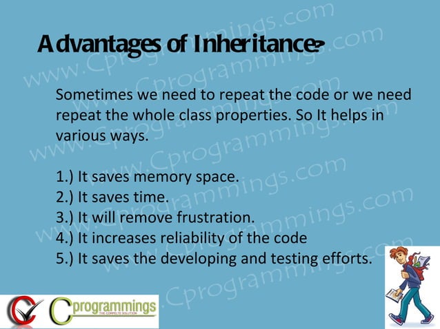 Inheritance in c++ ppt (Powerpoint) | inheritance in c++ ppt ...