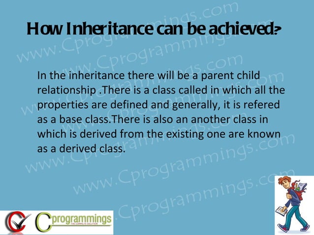 Inheritance in c++ ppt (Powerpoint) | inheritance in c++ ppt ...