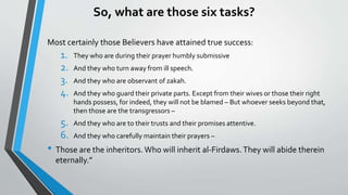 Inheritors of jannah | PPTX