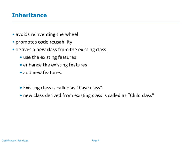 Java Encapsulation and Inheritance | PPTX