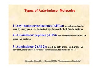 Inhibhition of quorum sensing | PDF