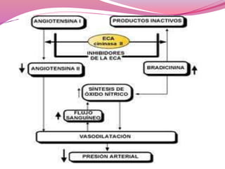 Inhibidores de la enzima convertidora de angiotensina | PPTX