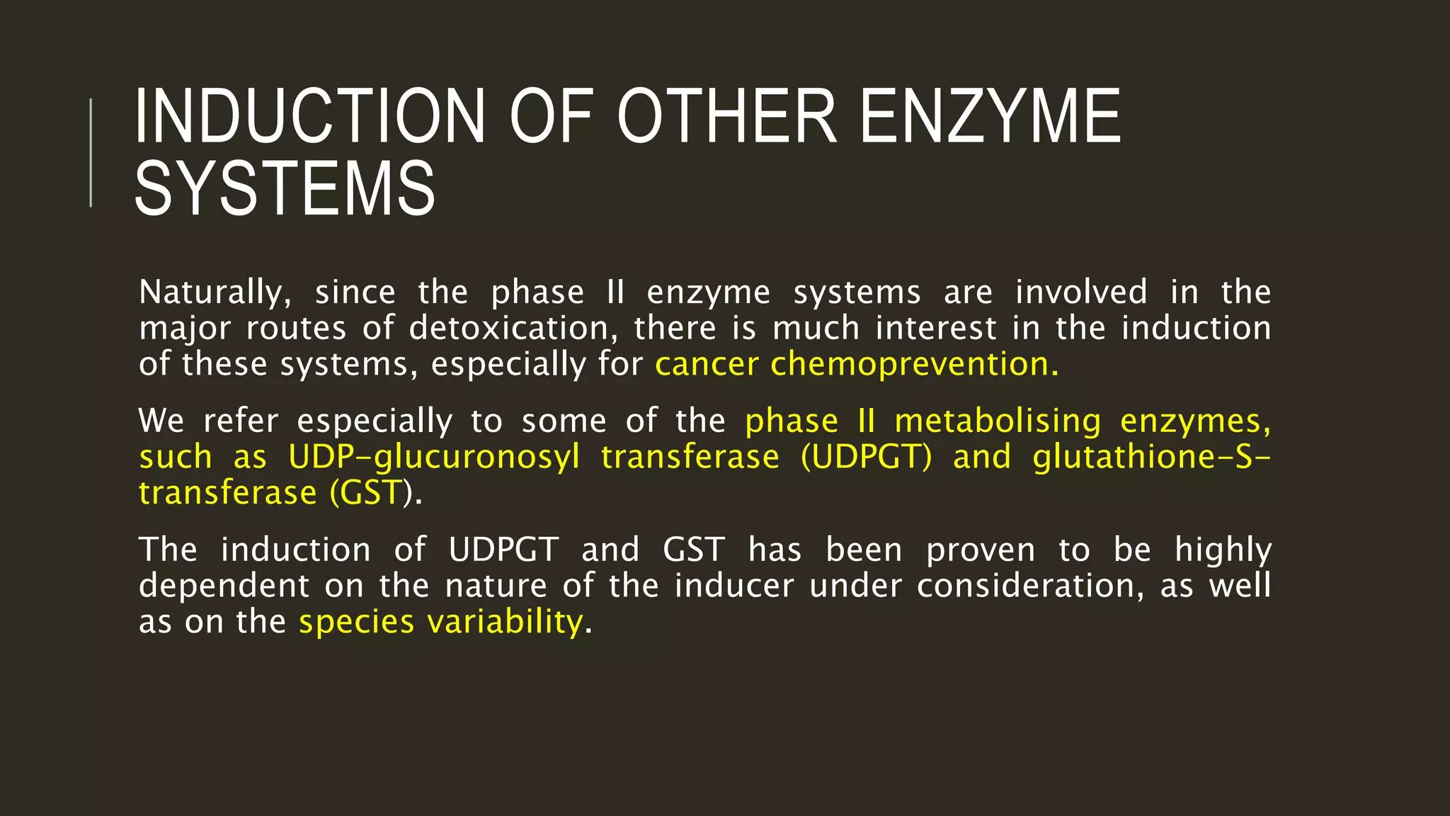 Inhibition and induction of drug metabolism | PPTX