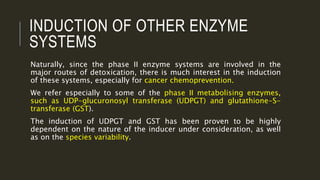 Inhibition and induction of drug metabolism | PPTX