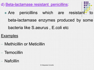 inhibitor of bacterial cell wall synthesis-PENICILLINS.ppt