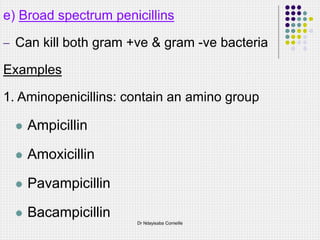 inhibitor of bacterial cell wall synthesis-PENICILLINS.ppt