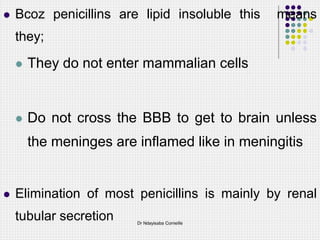 inhibitor of bacterial cell wall synthesis-PENICILLINS.ppt