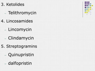 inhibitor of bacterial Protein synthesis.ppt
