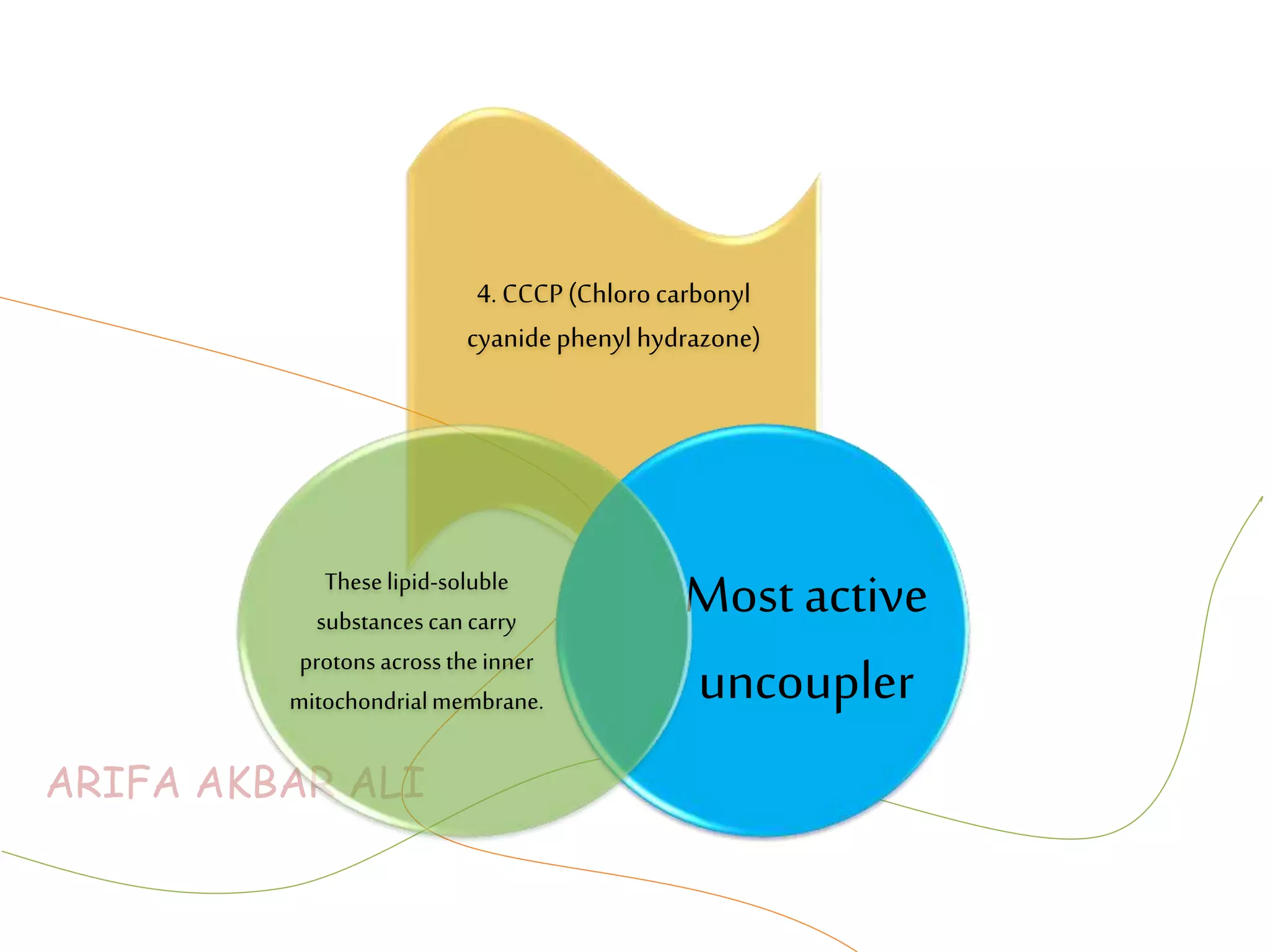 INHIBITORS AND UNCOUPLERS IN ELECTRONE TRANSPORT CHAIN | PPTX