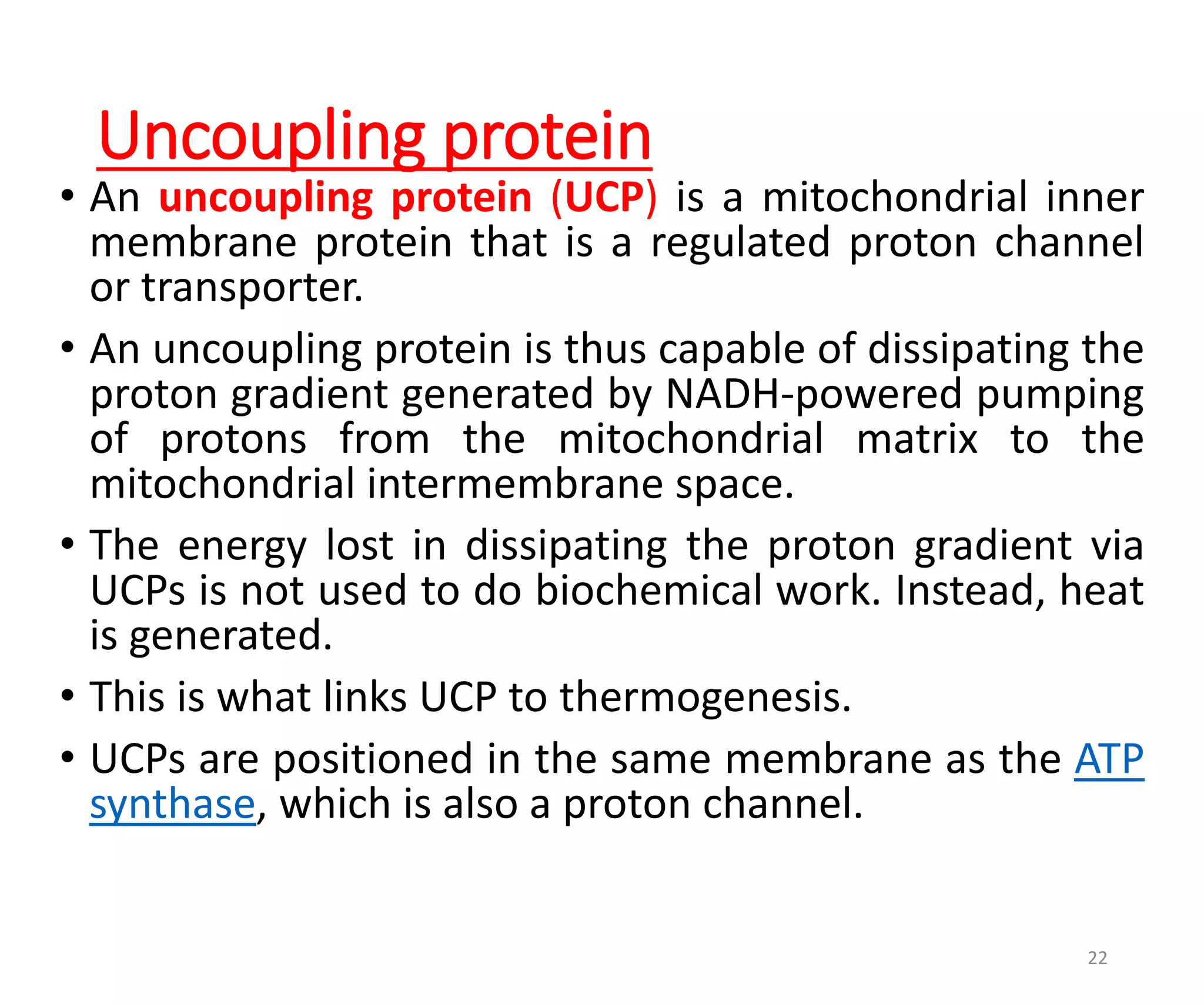 Inhibitors & uncouplers of oxidative phosphorylation & ETC | PPTX