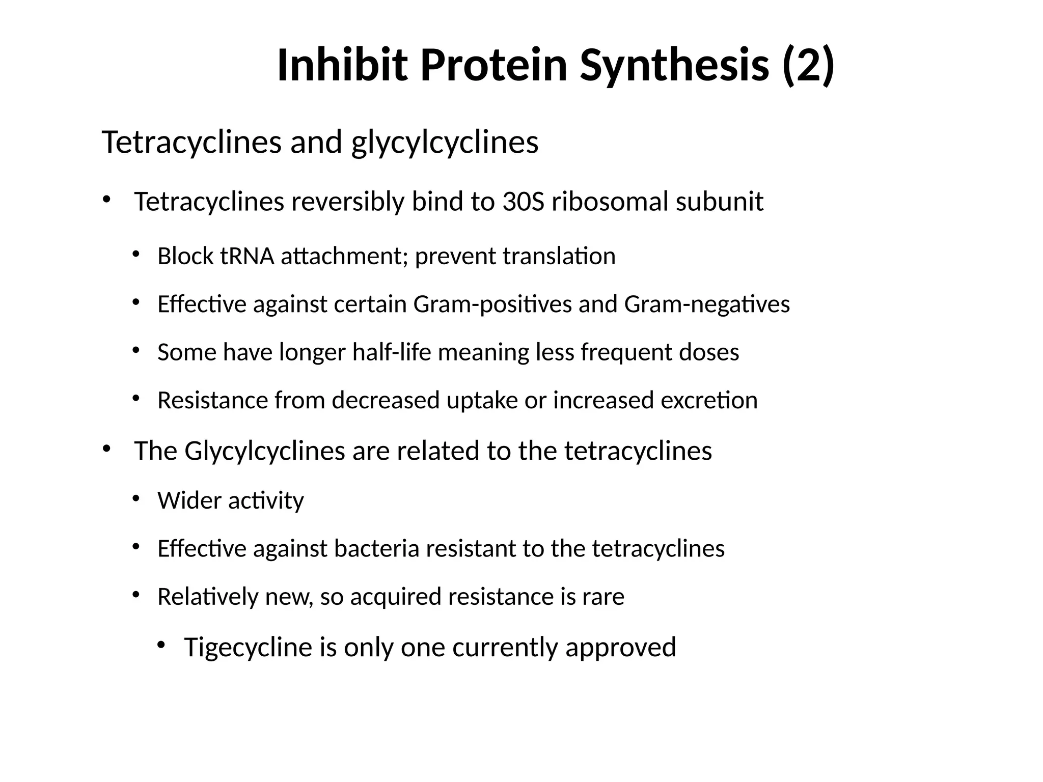 Inhibit Protein Synthesis - Microbiology.pptx
