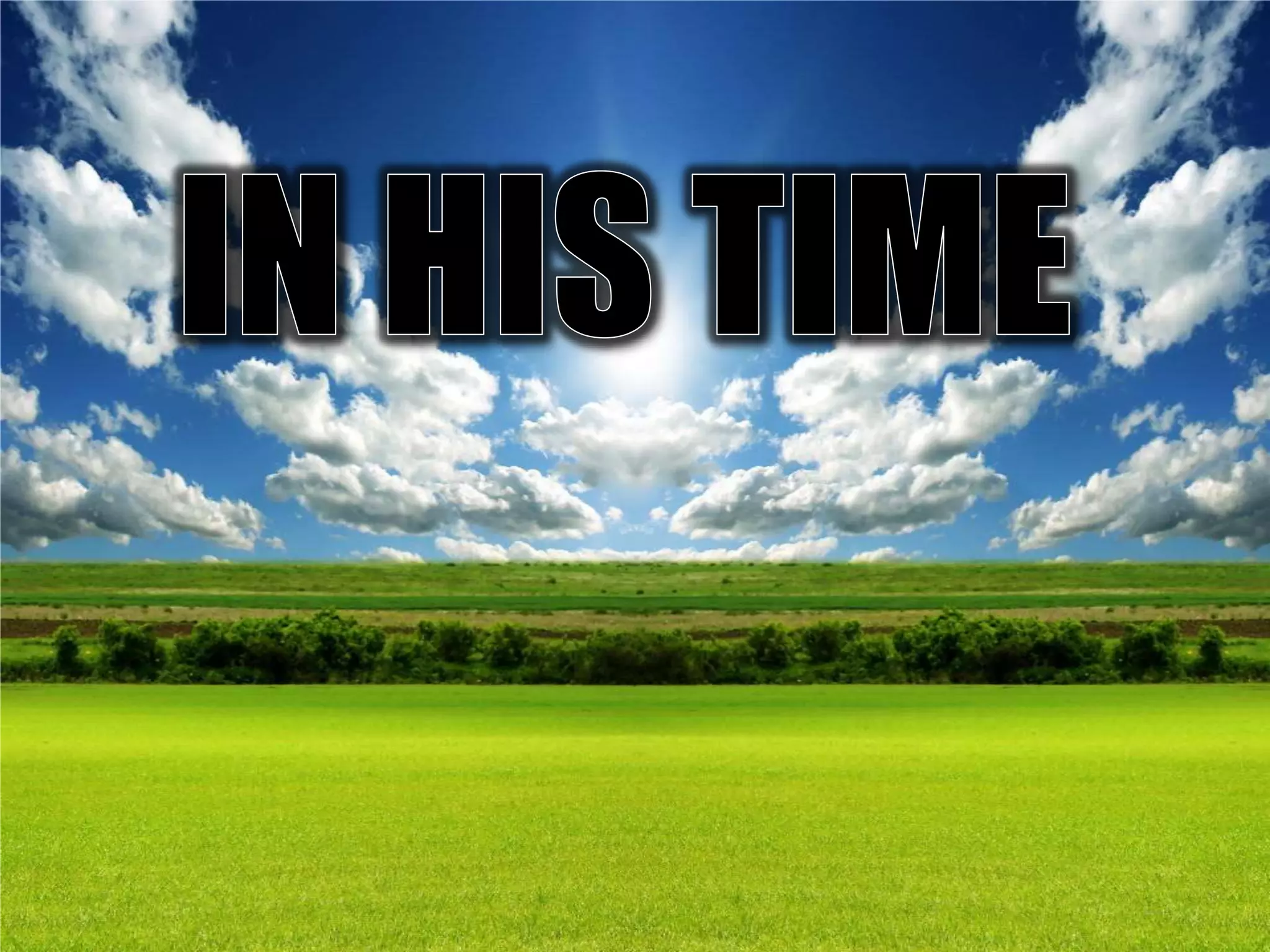 In his time | PPTX