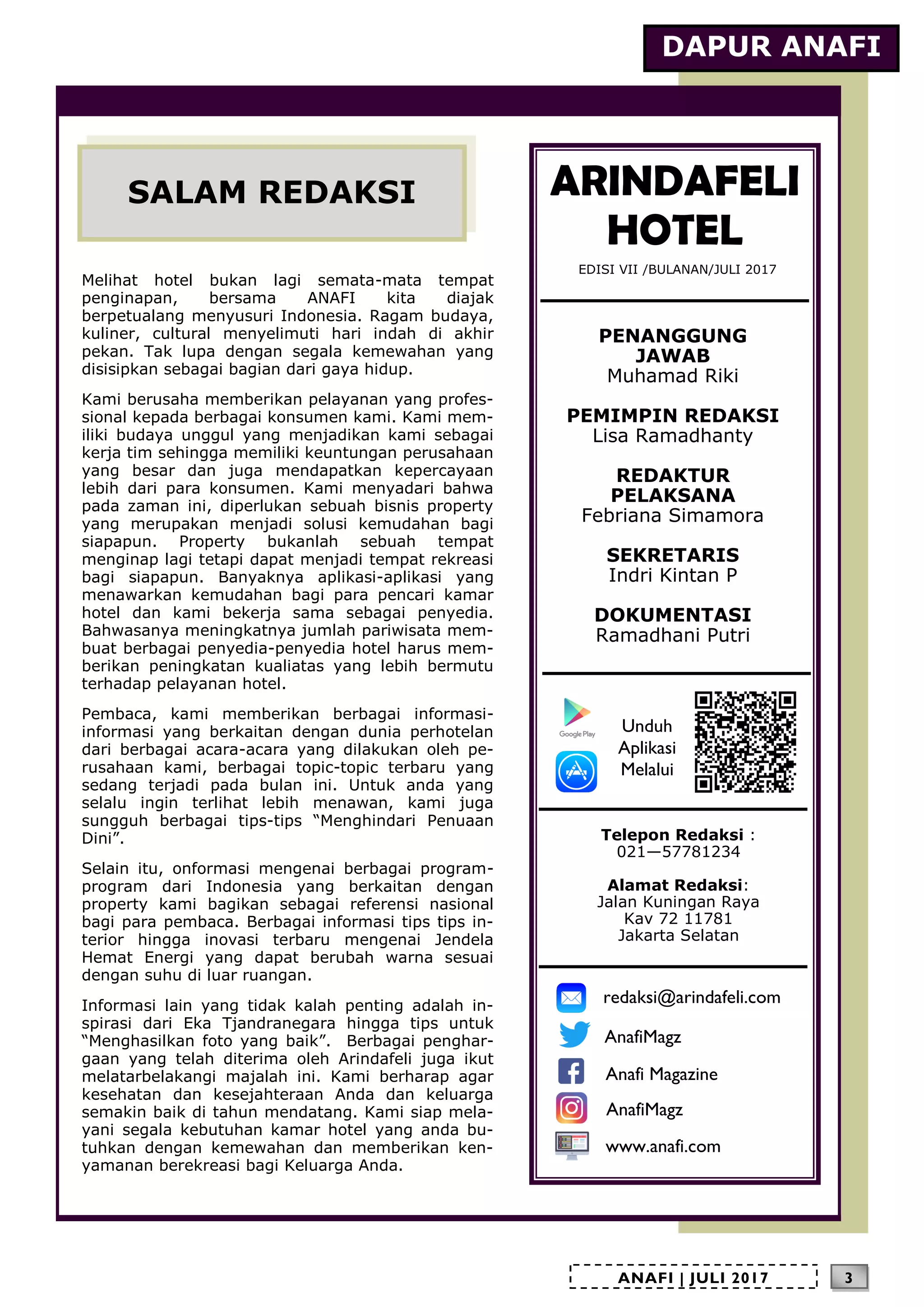 In-house Magazine Arindafeli | PDF
