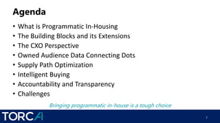 Programmatic In-housing: Why you should own your buy technology? | PPT