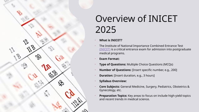 Ace your INICET 2025 With Manipal MedAce | PPTX