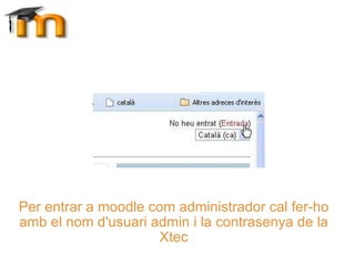 Iniciacio a moodle | PPT