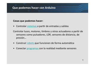 Iniciacion arduino | PDF
