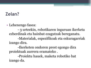 Iniciacionhacia la robotika | PPTX