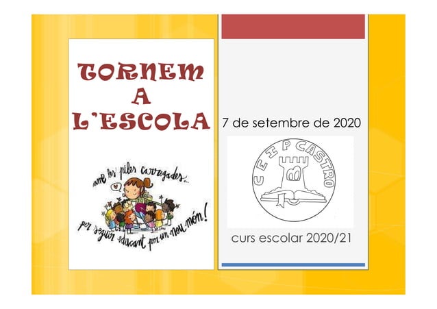 Inici de curs 2020 2021 | PPT | Free Download