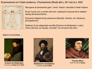 Els inicis de l'edat moderna (aspectes generals) | PPT